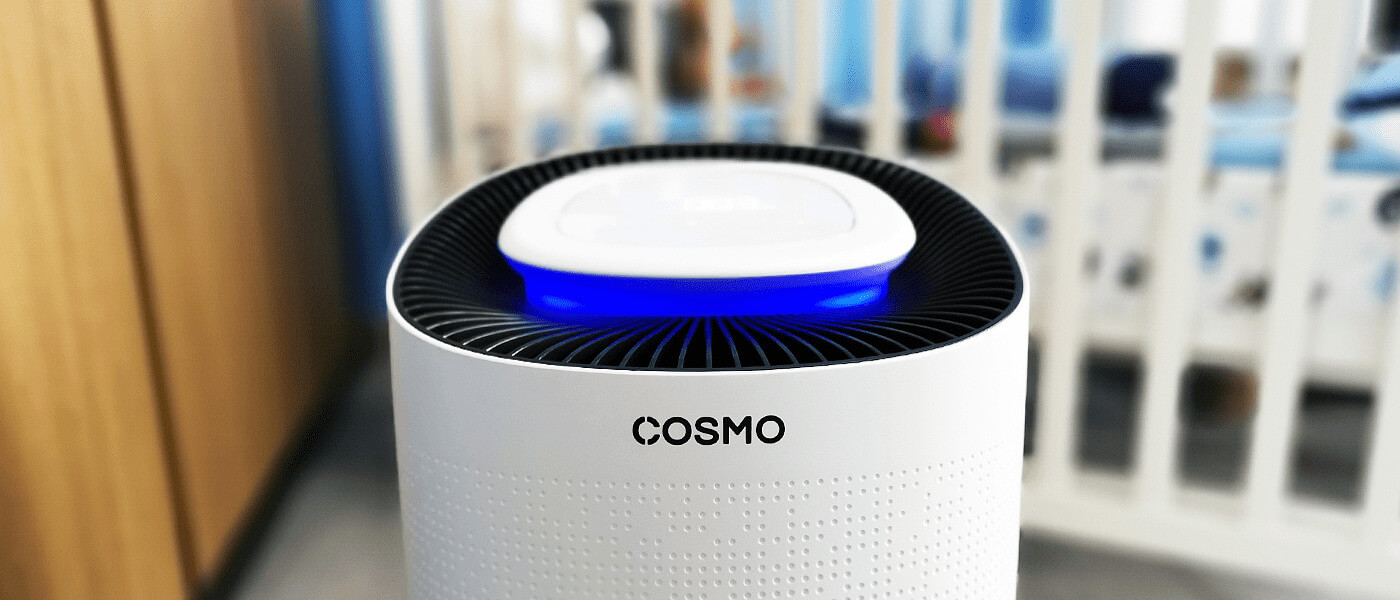 Cosmo Prime Air Purifier 3 in 1 HEPA filter Silent and efficient air purifier in Singapore Tech Edition