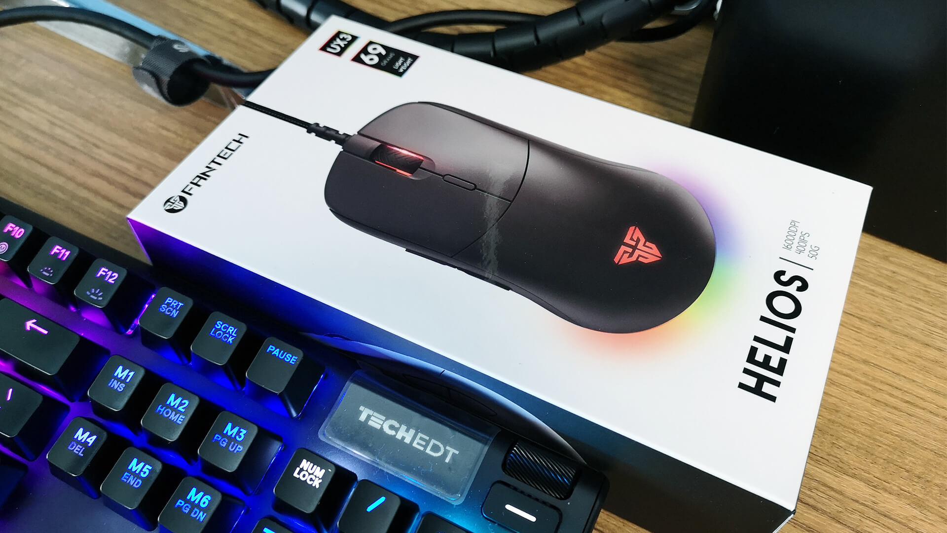 Fantech HELIOS UX3: Minimalist, hyper-light eSports mice - Tech Edition