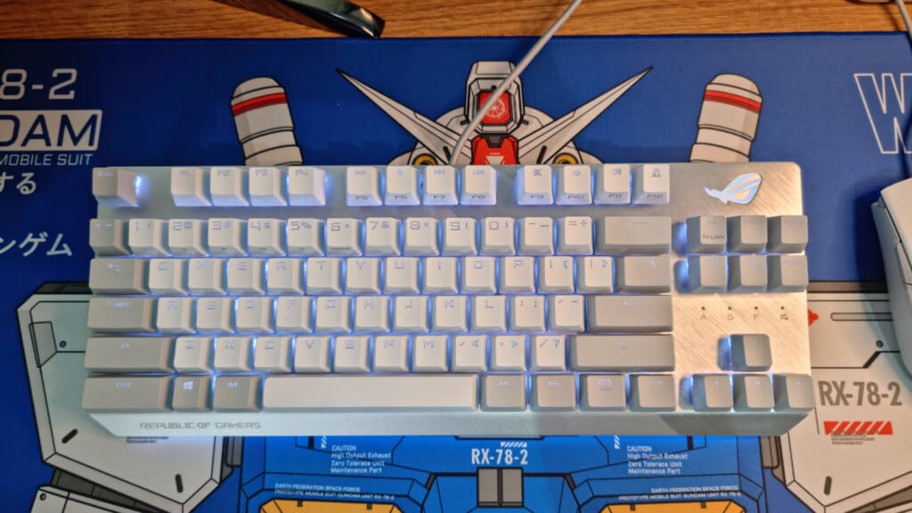 ROG Strix Scope NX TKL Moonlight White: Wired mechanical RGB gaming ...