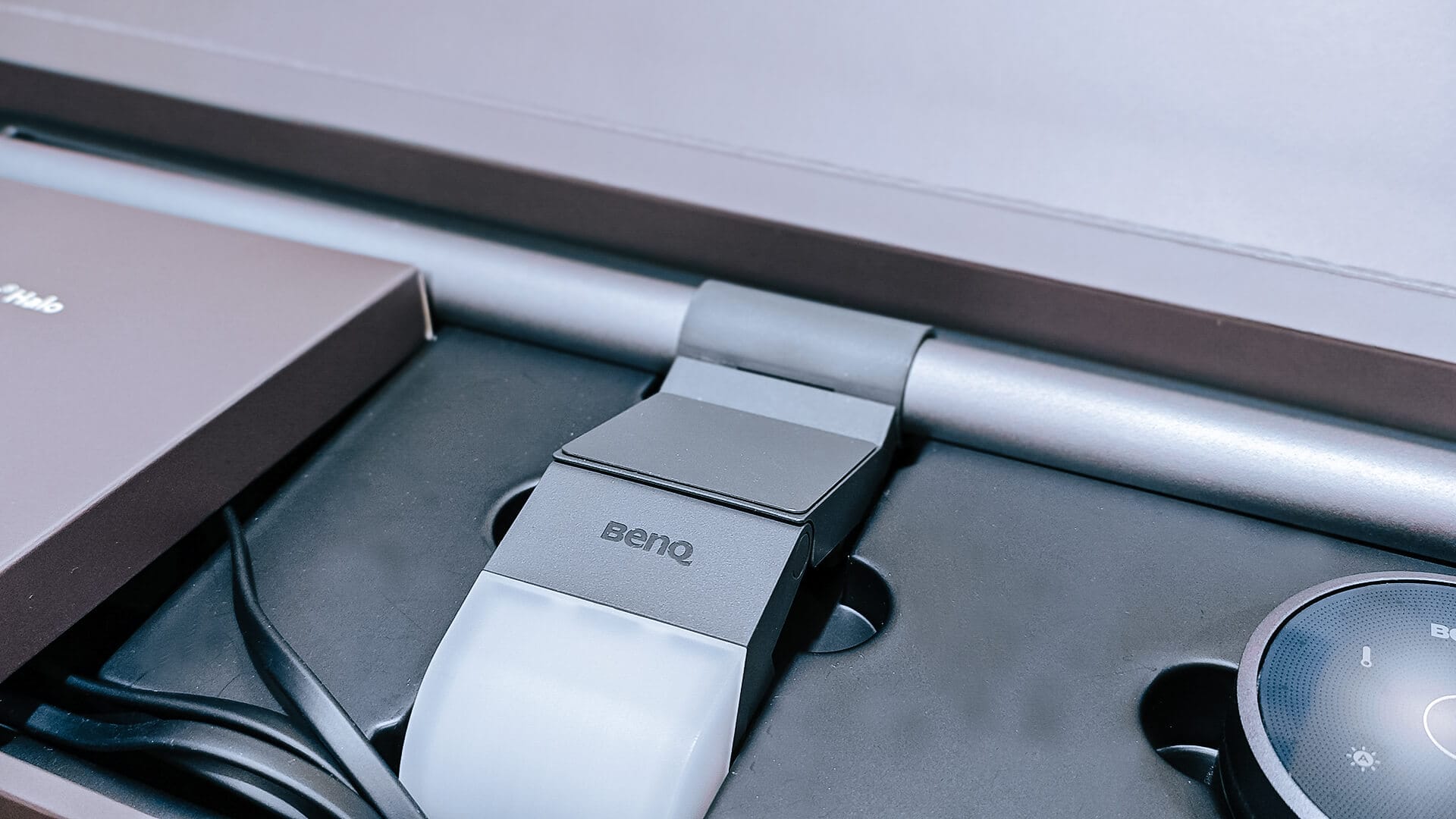 BenQ ScreenBar Halo review: A luminary leap in workspace lighting ...