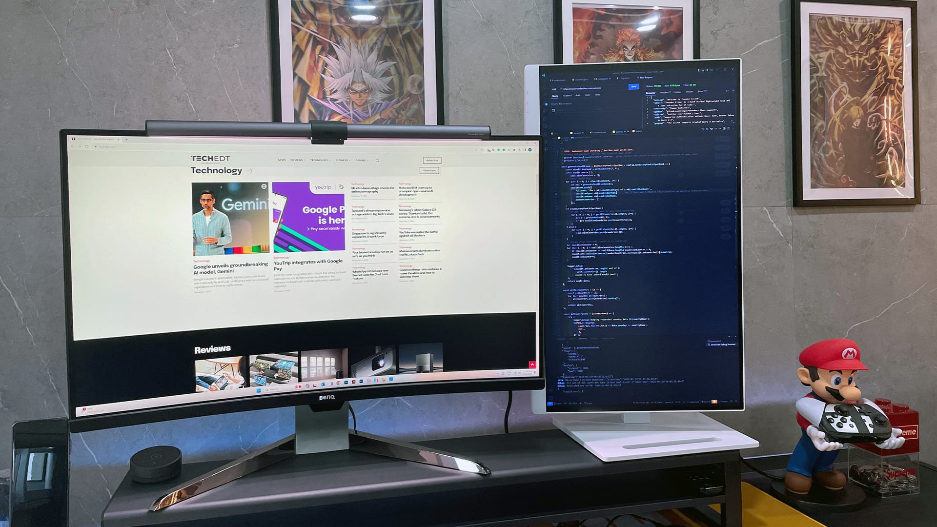 BenQ GW2790QT review: A monitor built for programmers and developers ...