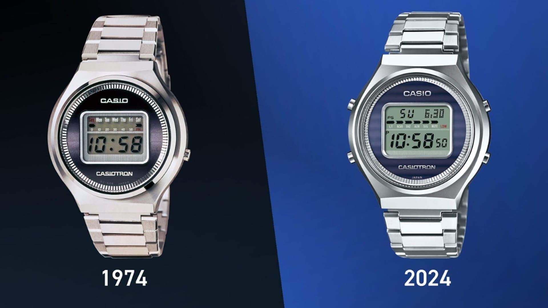 Celebrating half a century: Casio's tribute to the classic Casiotron ...