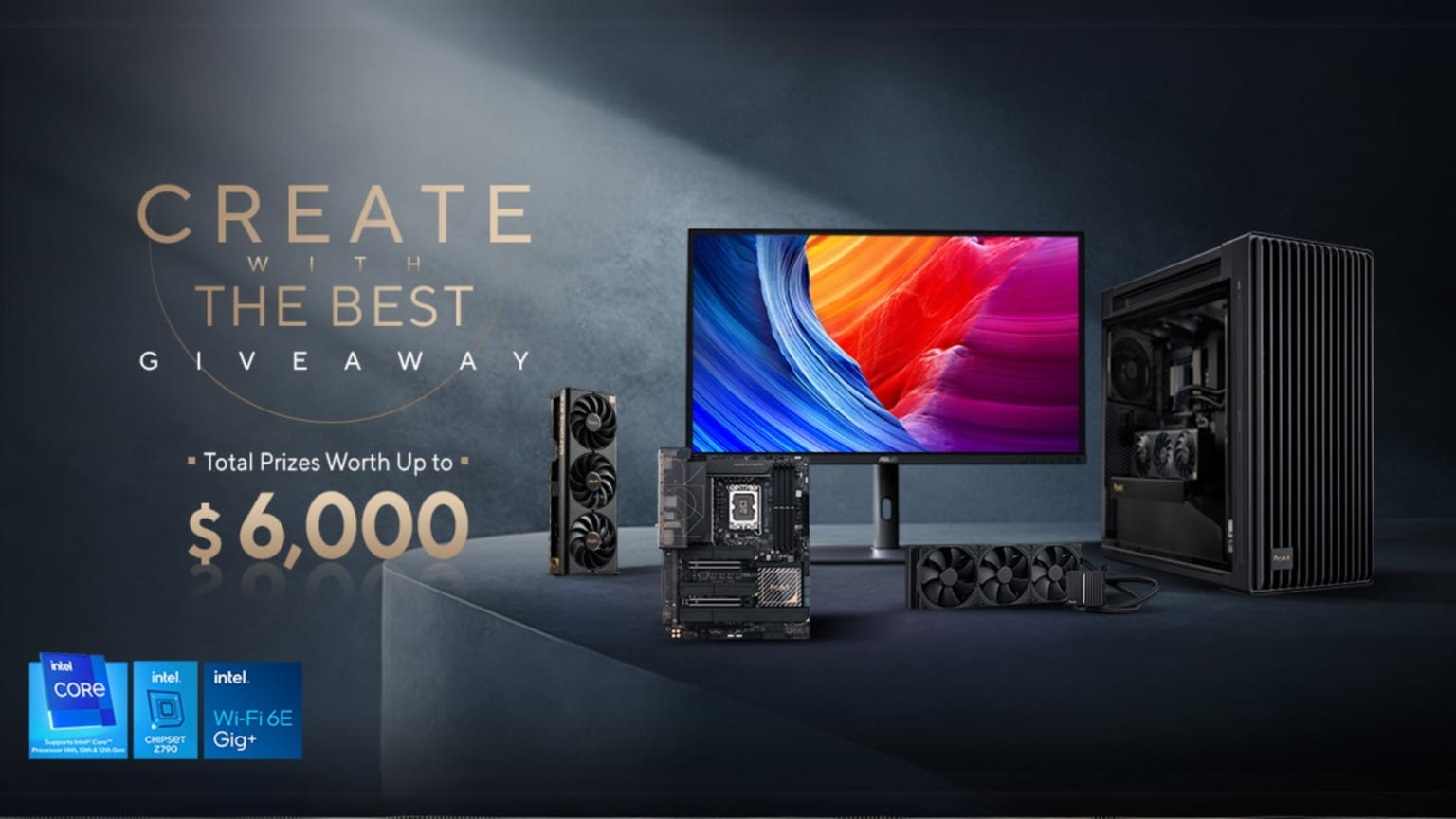 ASUS ProArt announces create with the best PC hardware giveaway contest ...