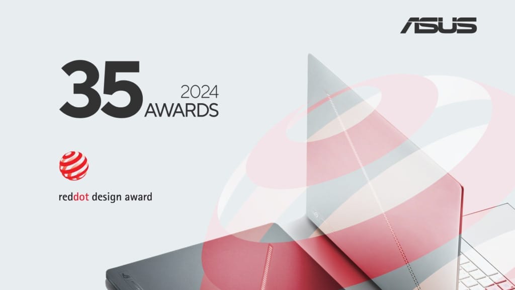 ASUS secures 35 awards at the 2024 Red Dot Product Design Awards - Tech ...