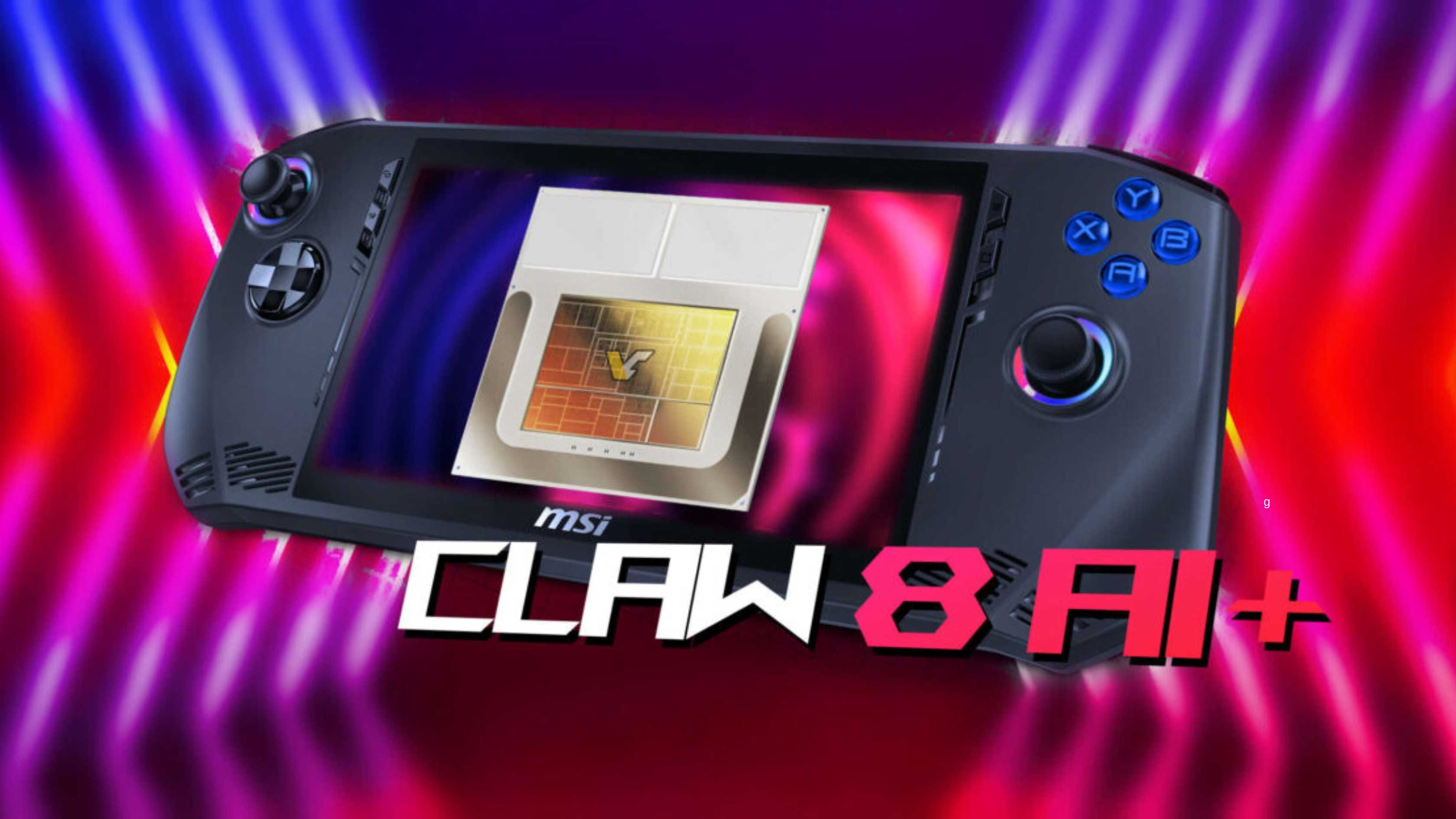 MSI reveals the Claw 8 AI gaming handheld powered by Intel’s Lunar Lake - Tech Edition