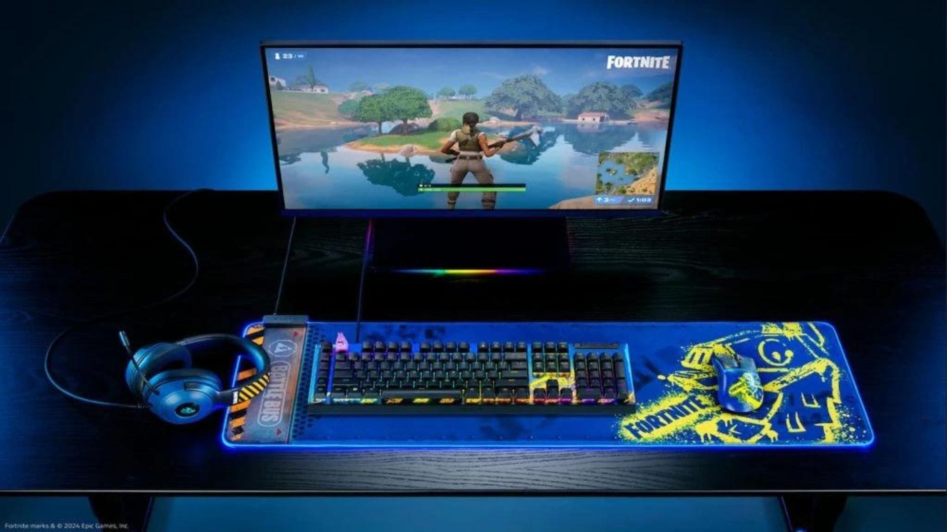 Razer unveils Fortnite-themed gaming peripherals with Epic Games - Tech ...