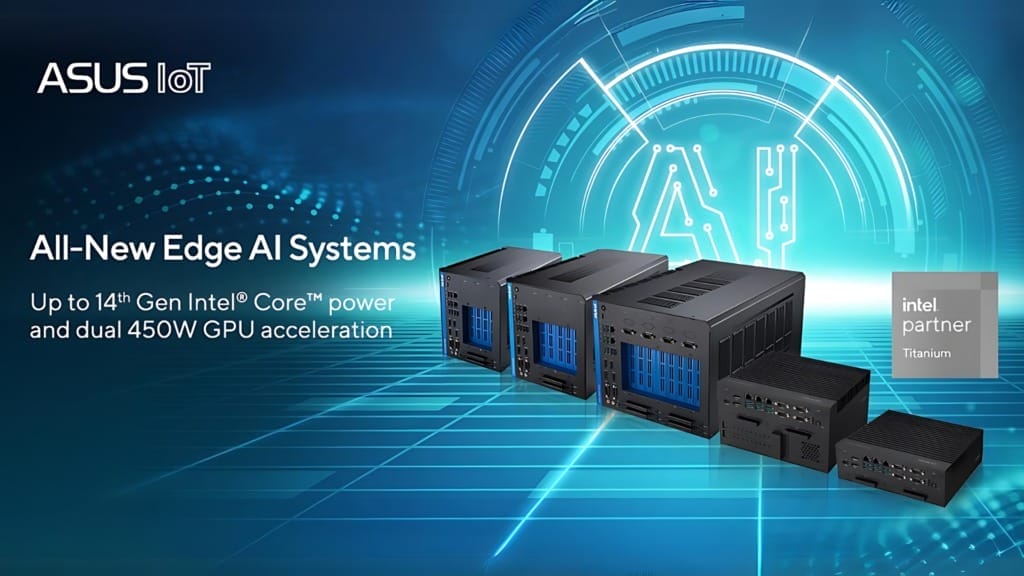 ASUS IoT unveils new edge AI computers with 14th Gen Intel Core support ...