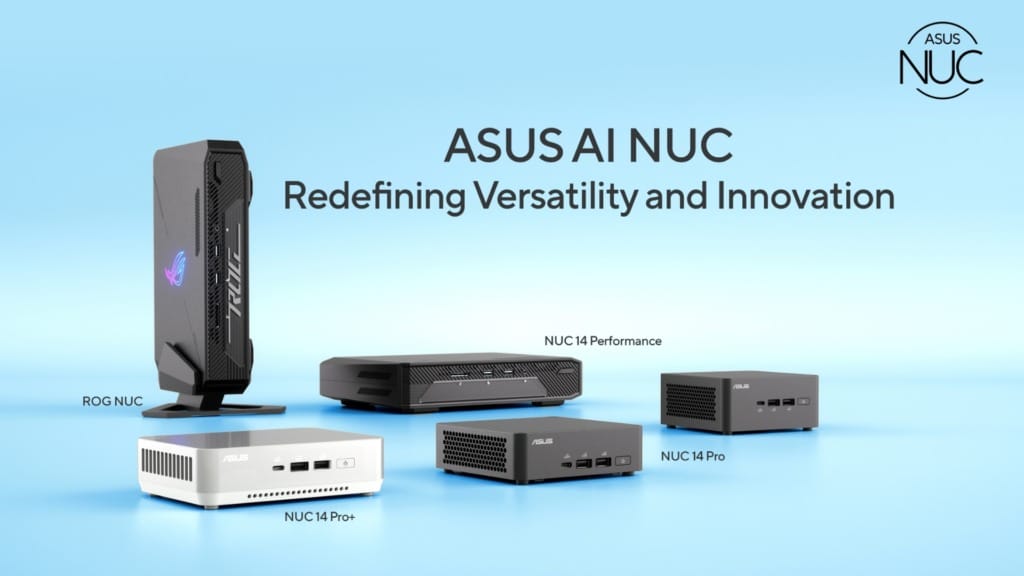 ASUS launches new AI-enhanced NUC series - Tech Edition