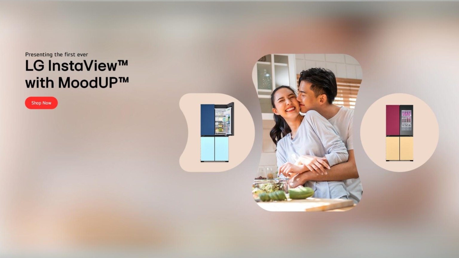 LG unveils new fridge with colour-changing LED panels and built-in ...