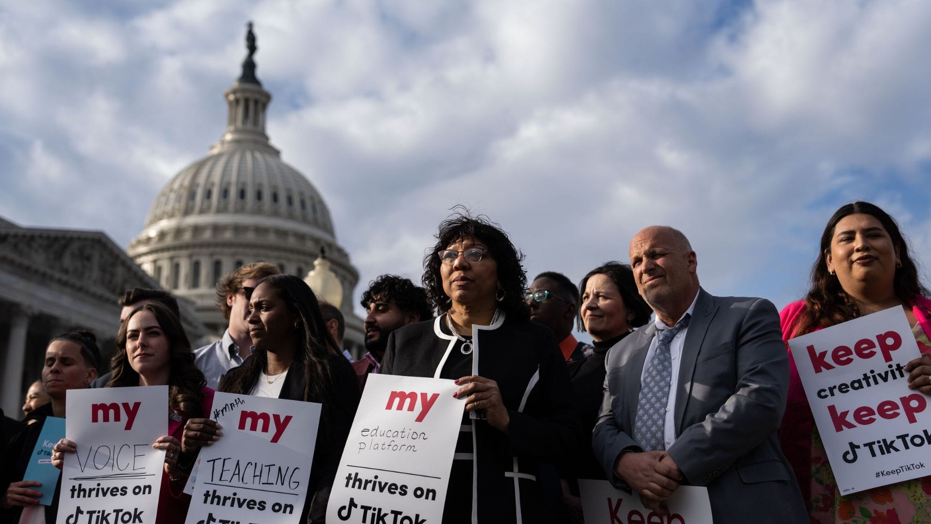 The court hears TikTok’s challenge to the law forcing sale or potential ...