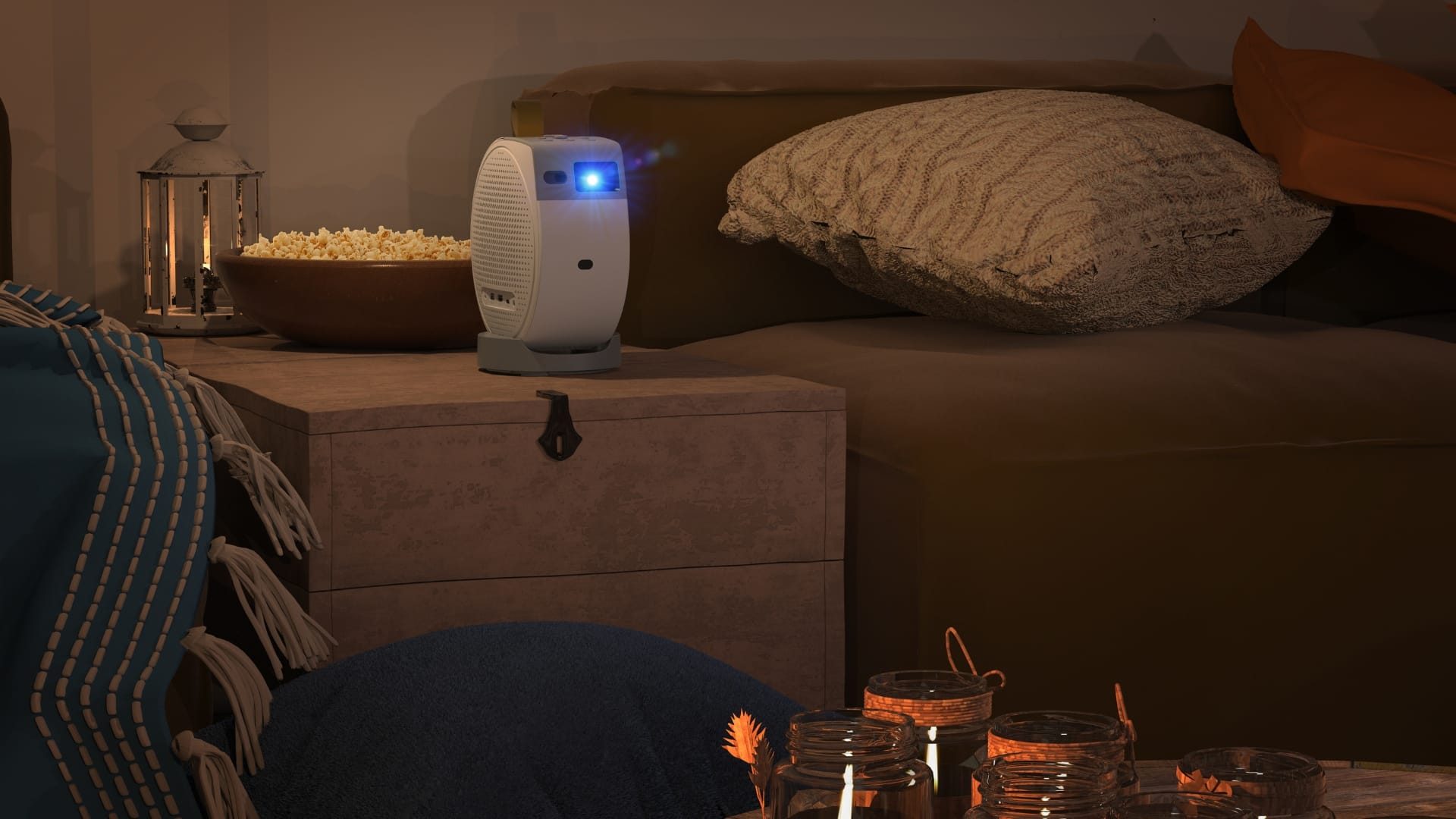 BenQ introduces GV50 smart laser projector for cosy home viewing - Tech ...