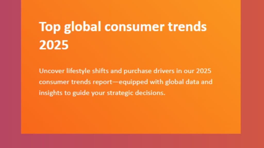 Euromonitor International reveals top consumer trends for 2025 - Tech Edition