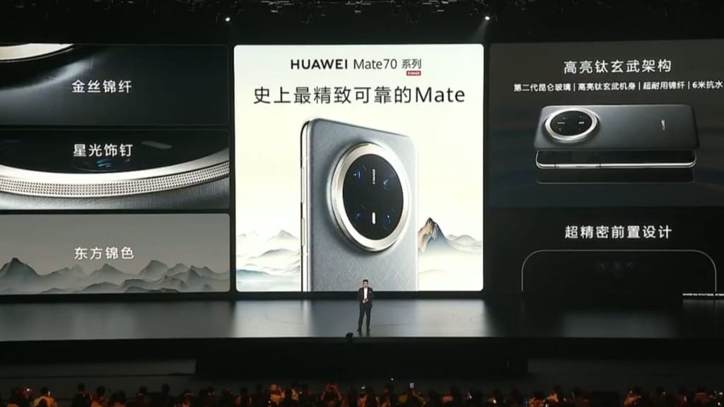 Huawei unveils Mate 70 series in China - Tech Edition