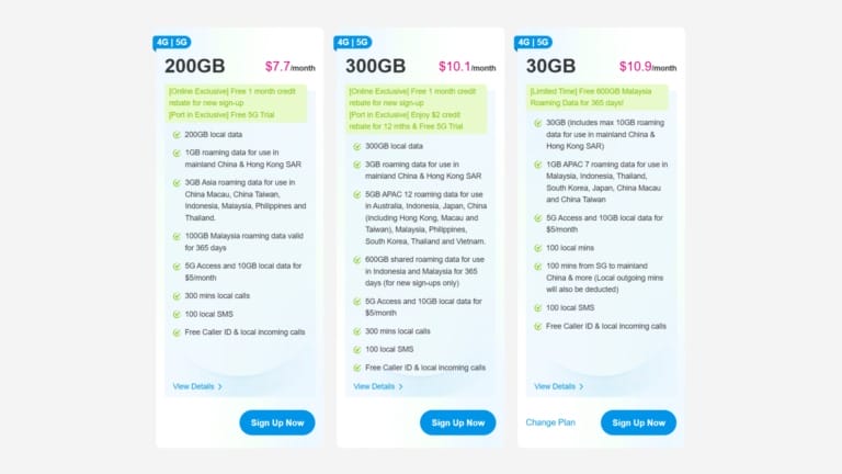 Cheapest SIM-only plans in Singapore 2025: Flexible, contract-free ...