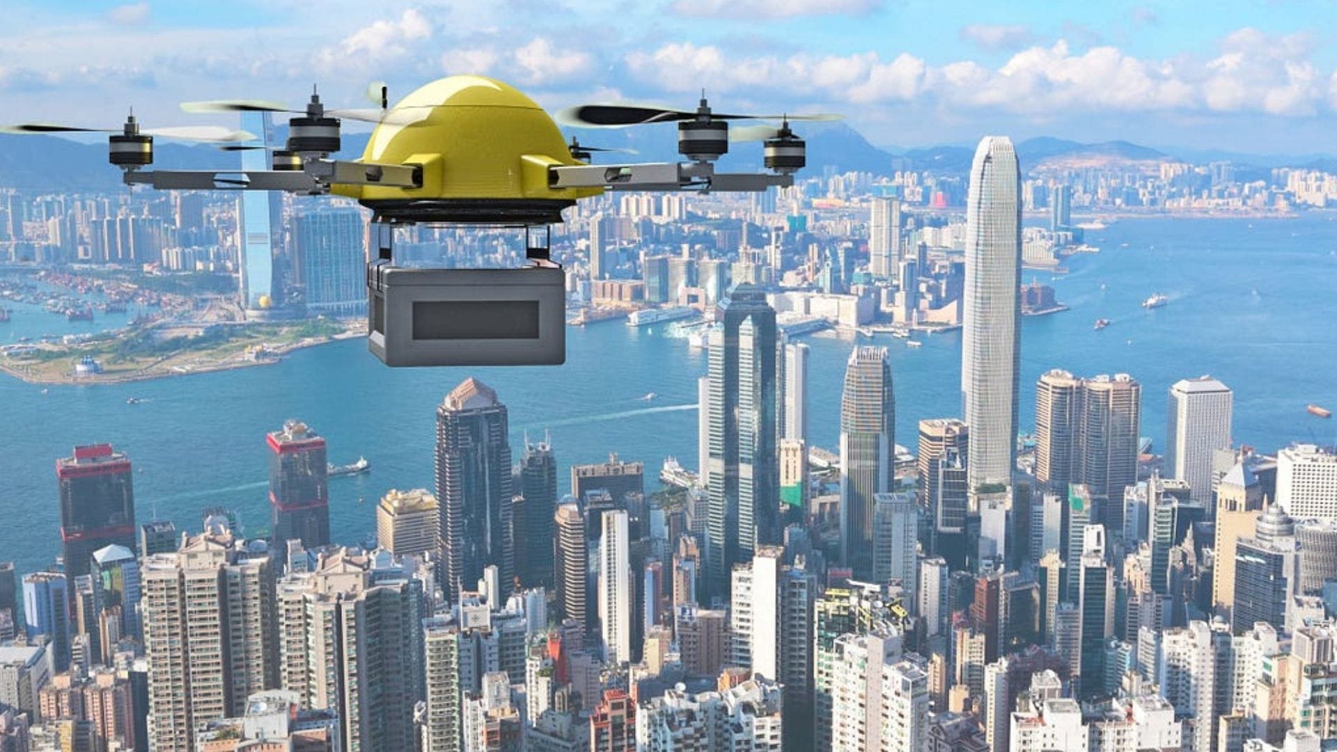 Hong Kong opens skies to larger drones in bid to grow low-altitude ...
