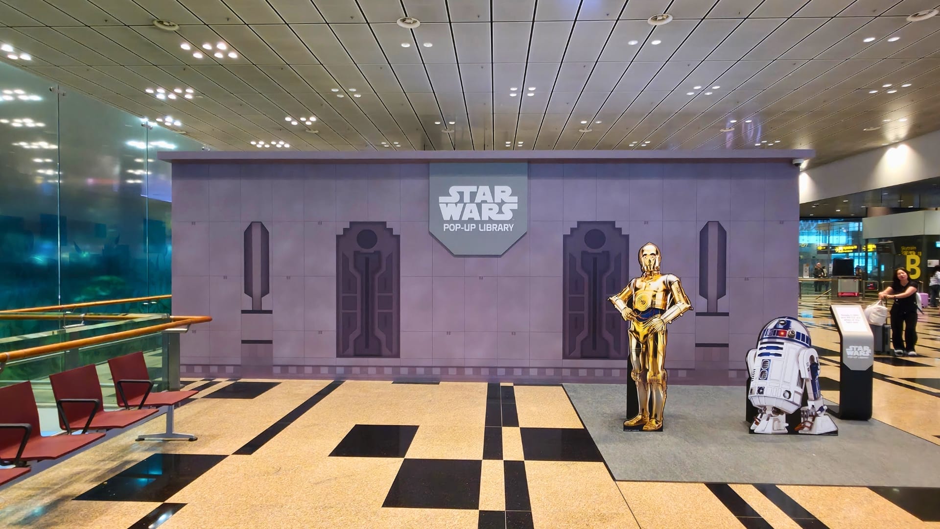 Changi Airport opens Star Wars pop-up library at Terminal 3 - Tech Edition