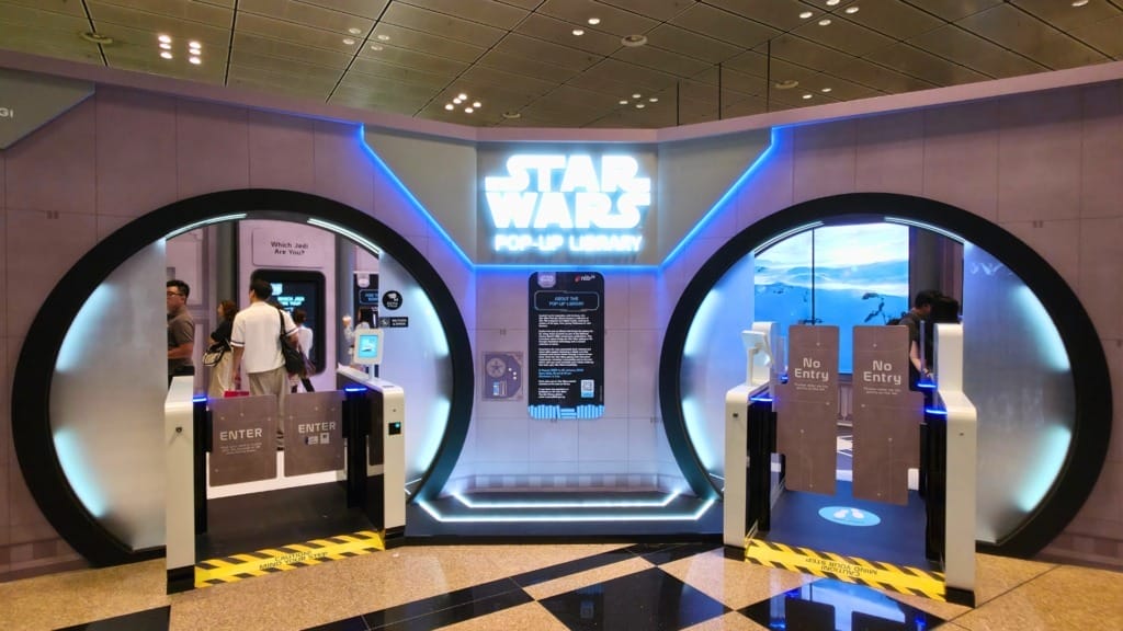 Changi Airport opens Star Wars pop-up library at Terminal 3 - Tech Edition