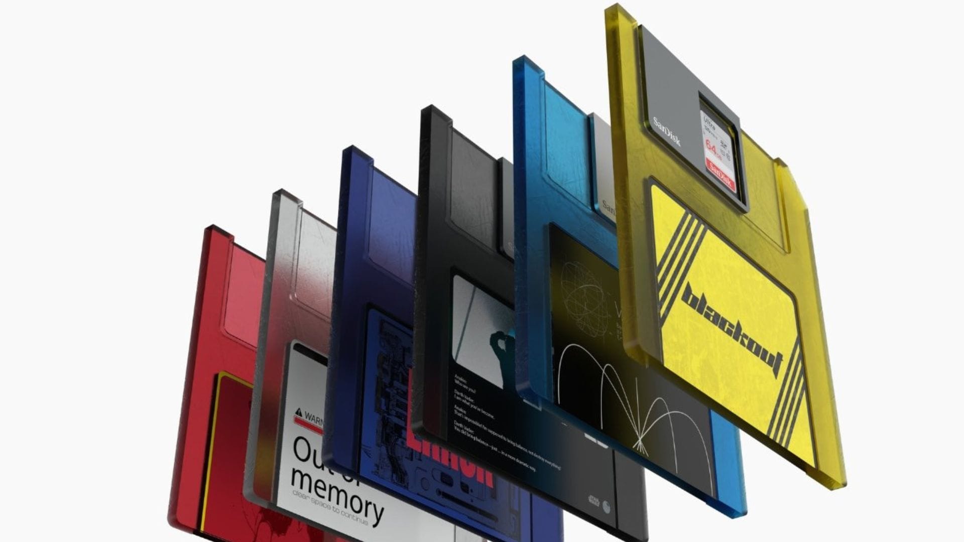 Designer reimagines floppy disks as SD card storage cases - Tech Edition