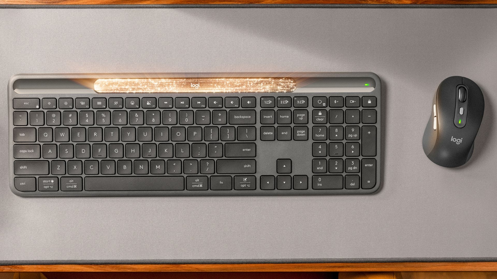 Logitech unveils light-powered keyboard that works without sunlight ...
