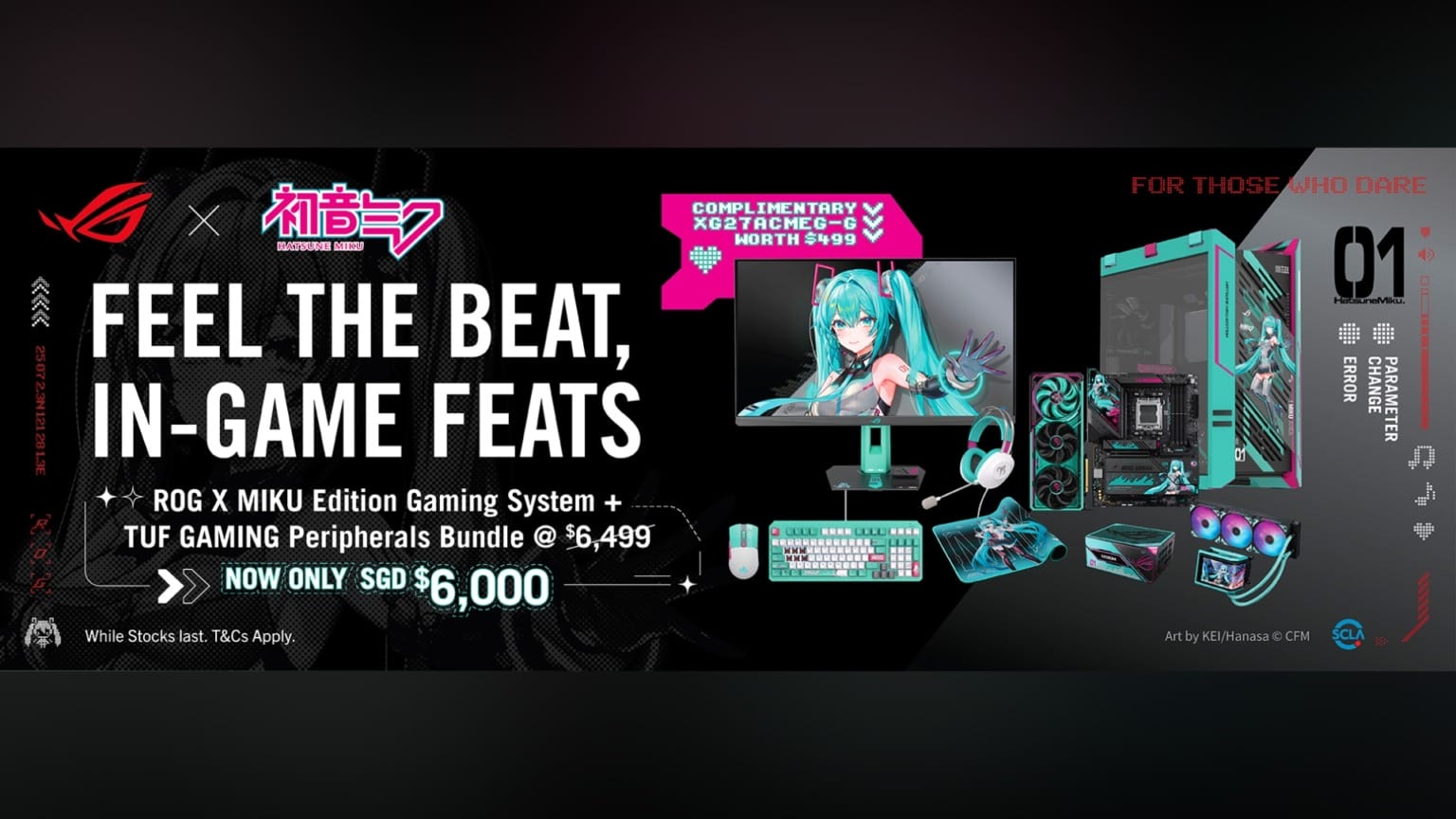 ASUS opens pre-orders for ROG x Hatsune Miku gaming PC in Singapore ...
