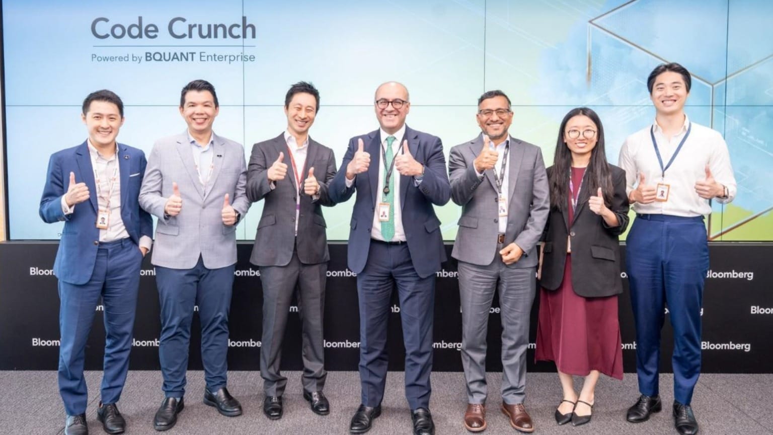 Bloomberg hosts first Code Crunch Hackathon in Singapore to advance ...
