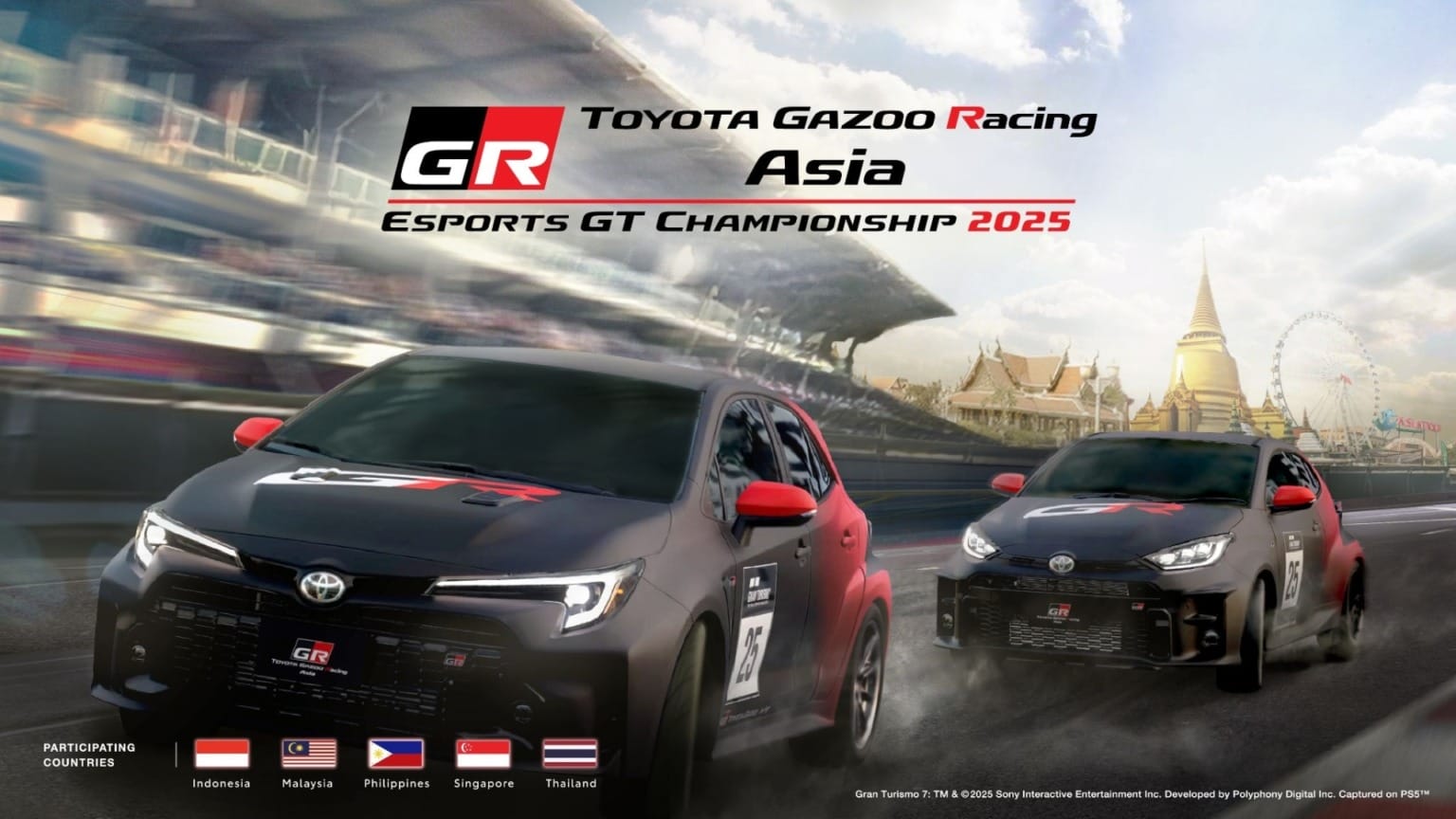Toyota Gazoo Racing Asia brings 2025 Esports GT Championship Finals to ...
