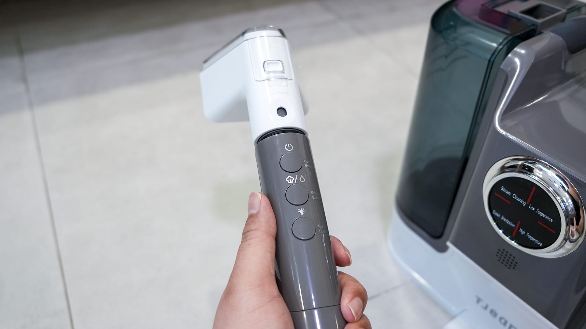 TJean Portable Spot Cleaner review: A compact steam-powered solution ...